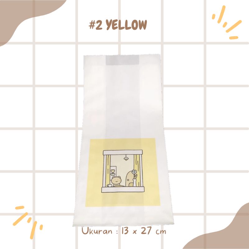 Jual (BISA CUSTOM) AMPLOP PACKAGING OLSHOP AESTHETIC VINTAGE 13 x 27 ...
