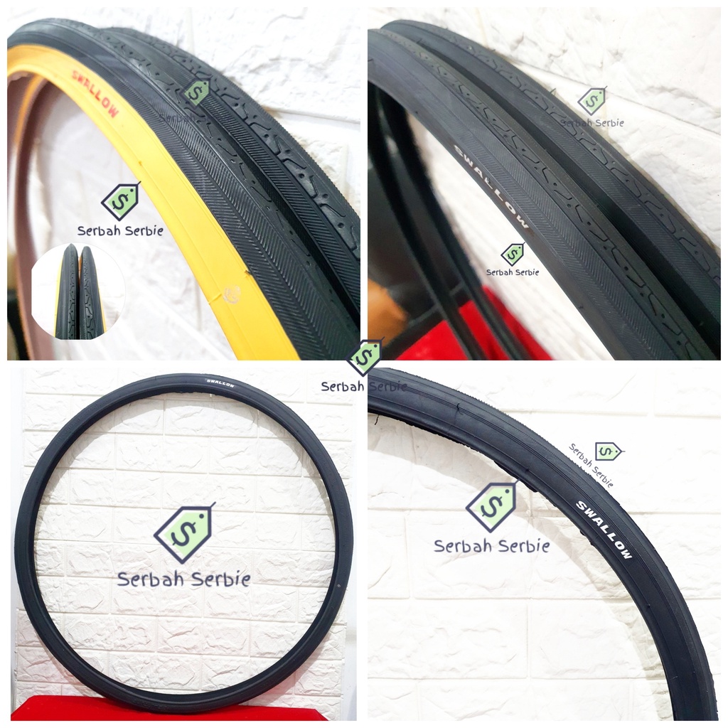 Jual BAN LUAR SEPEDA 27X1 1/4 SWALLOW 630 27 X 1 1 per 4 ¼ DELI TIRE BALAP JADUL CTB ROAD CITY ...