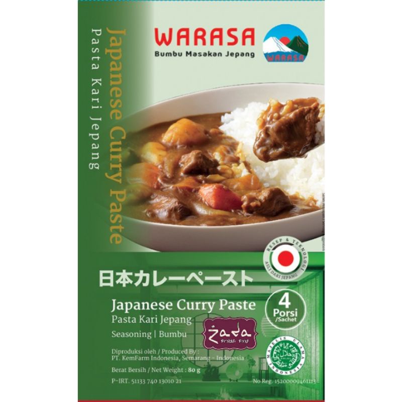 Jual Warasa Japanese Curry Paste 80Gr | Shopee Indonesia