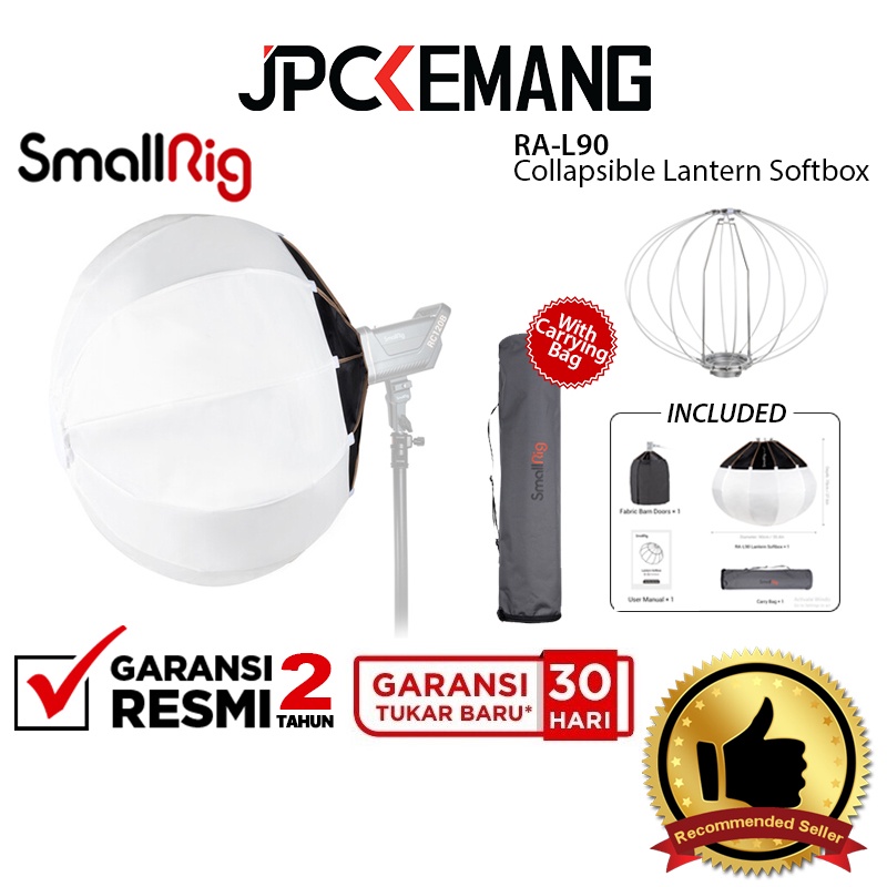 Jual SmallRig RA-L90 Collapsible Lantern Softbox 3932 Small Rig L 90 ...