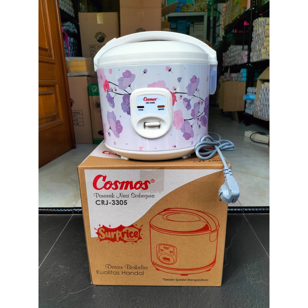 Jual MAGICOM COSMOS RICE COOKER COSMOS / PENANAK NASI GARANSI RESMI 1 ...