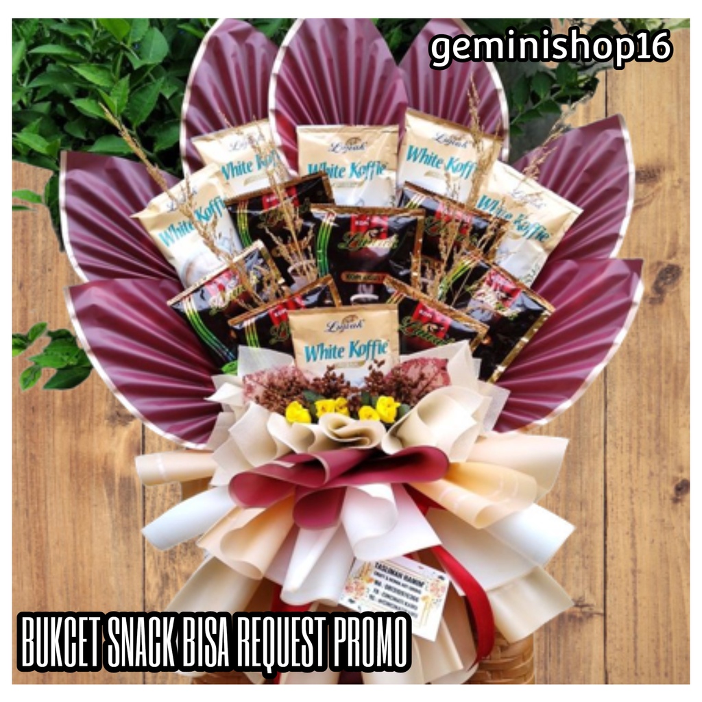 Jual Buket kopi good day kapal api buketsnack buket murah hadiah wisuda ...