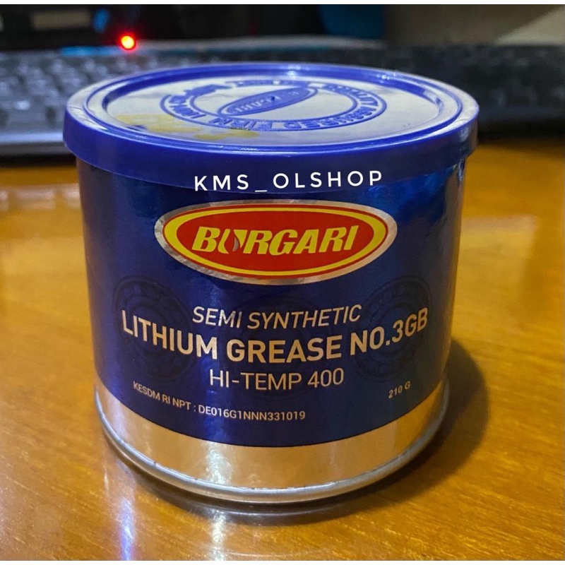 Jual Grease Gemuk Stempet Pelumas Burgari Semi Synthetic Hi Temp ...