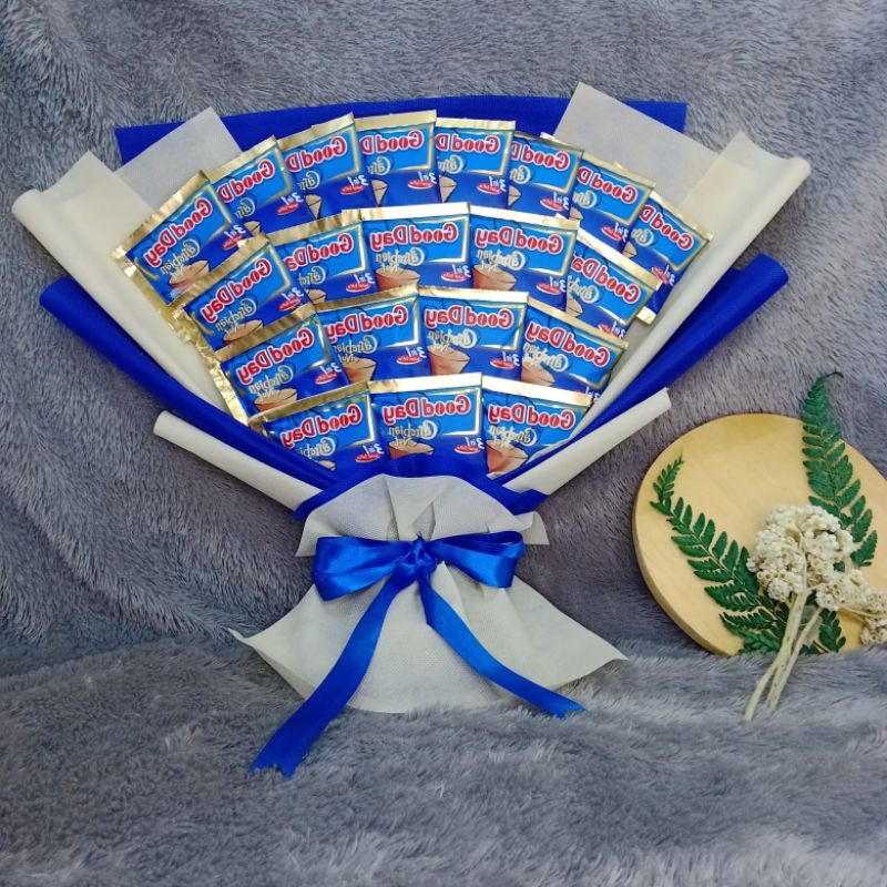 Jual buket good day carabian nut isi 20 / buket wisuda snack | Shopee ...