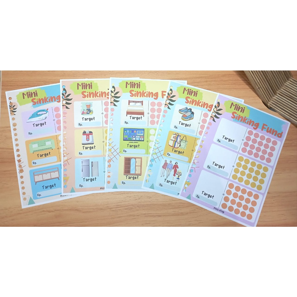 Jual Isi binder Budget Planner A5 / Isi binder / Budgeting / (hanya 1 ...