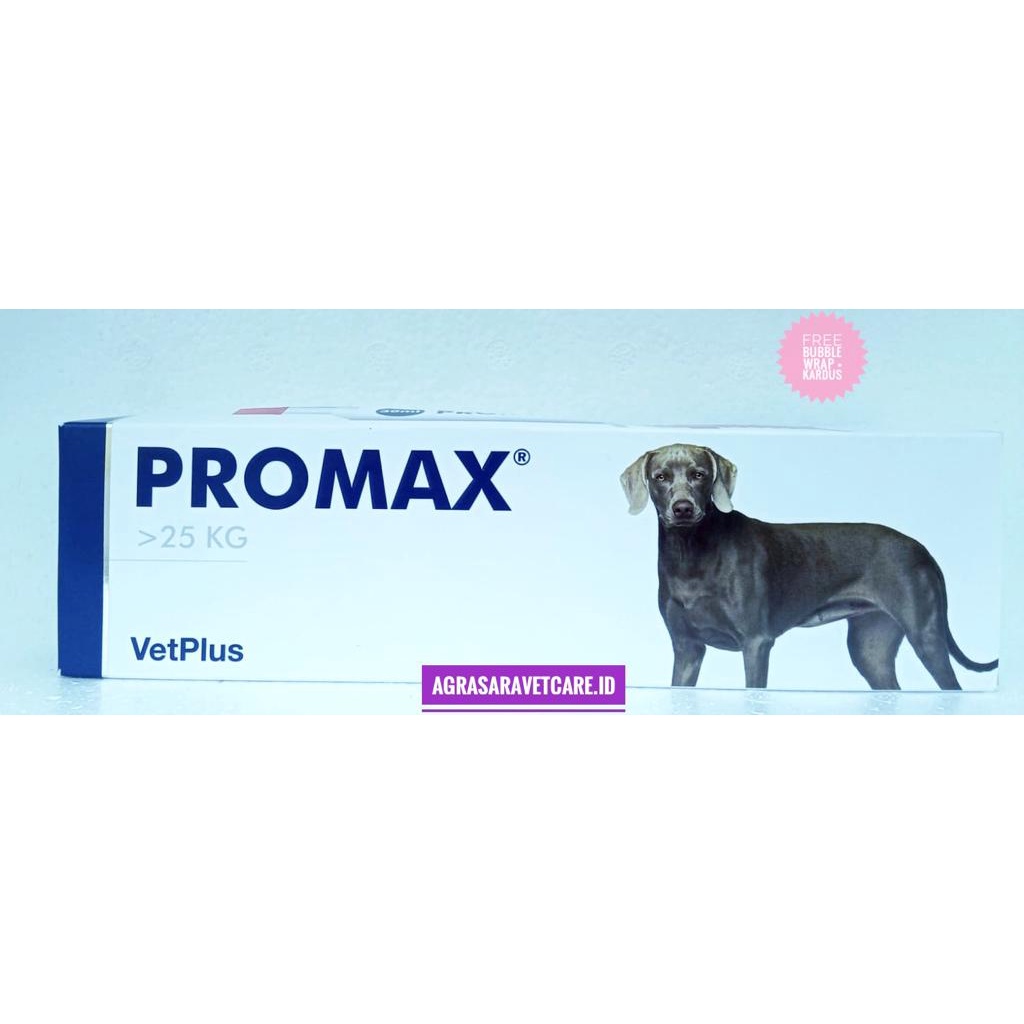 Jual PROMAX VetPlus Large Breed Dog 30ml - obat Anti Diare Anjing 25kg ...