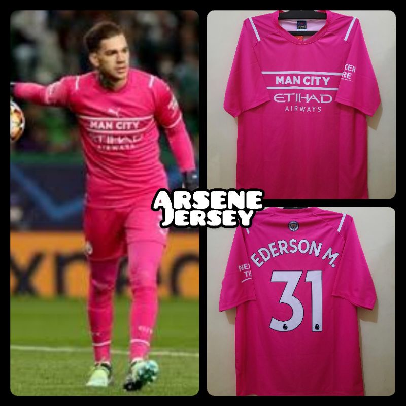 Jual Jersey CITY GK 3rd 2021/22 EDERSON M. Auri Sport | Shopee Indonesia
