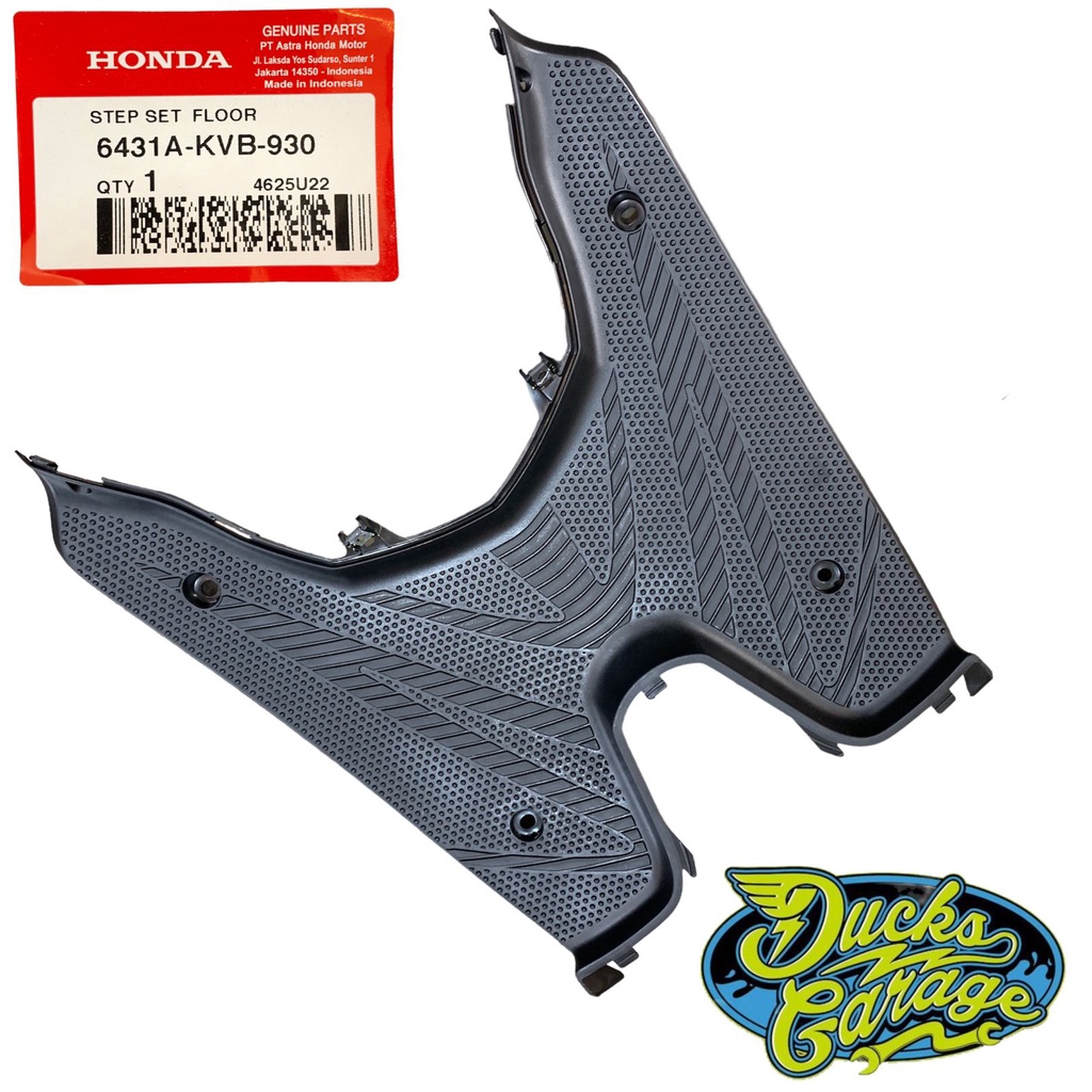 Jual 6431A-KVB-930 Cover Lantai Step Floor Pijakan Injakan Kaki Honda Vario 110 CW Karbu ...