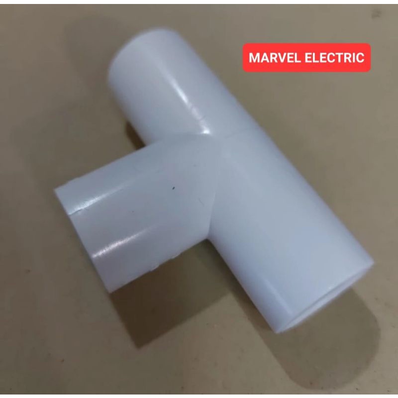 Jual Tee T Pipa Listrik 20mm Putih Lesso | Shopee Indonesia