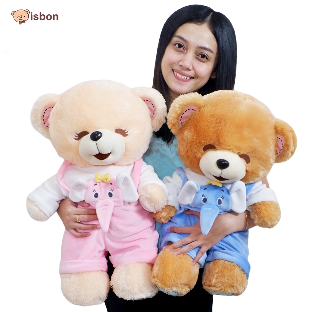 Jual Boneka Beruang Boney Bonita with Baju Elephant Hoodie by Istana ...