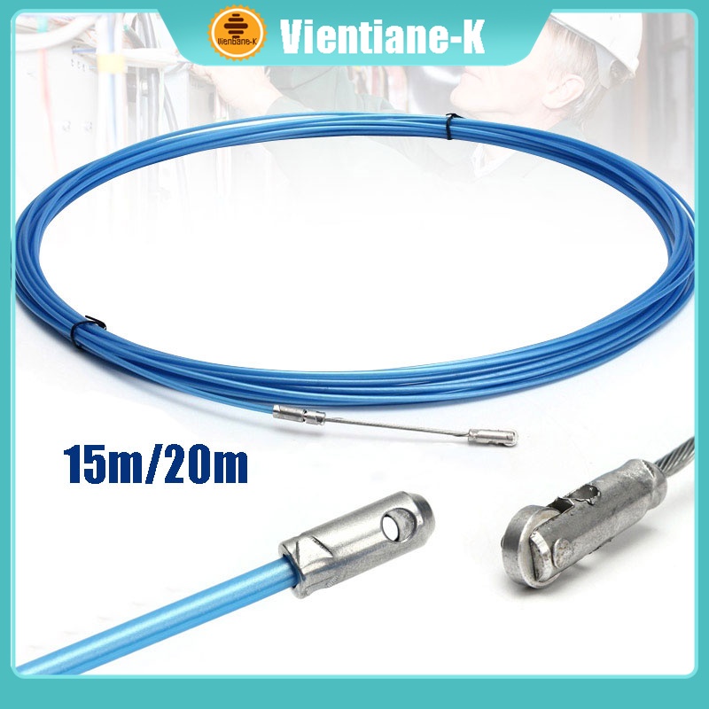 Jual Nylon Cable Puller Penarik Kabel Trekper Kabel 15 20 Meter | Shopee Indonesia