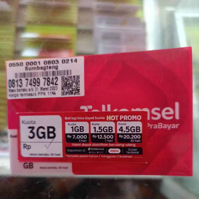 Jual Kartu Perdana Telkomsel SIMPATI Aktif panjang | Shopee Indonesia