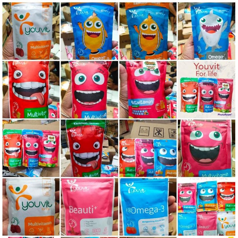 Jual YOUVIT multivitamin paket seminnggu isi 7butir | Shopee Indonesia