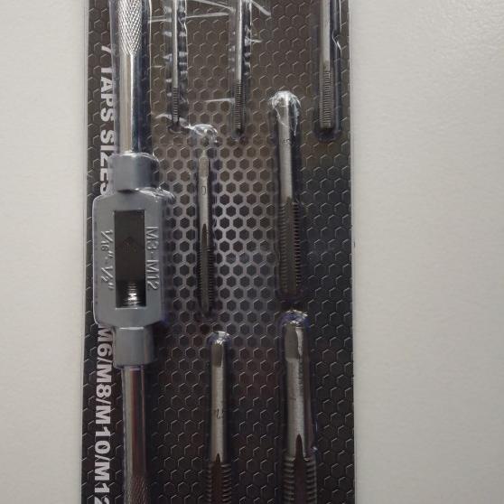 Jual hand tap drill bit / mata bor pembuat ulir drat baut sekrup ...