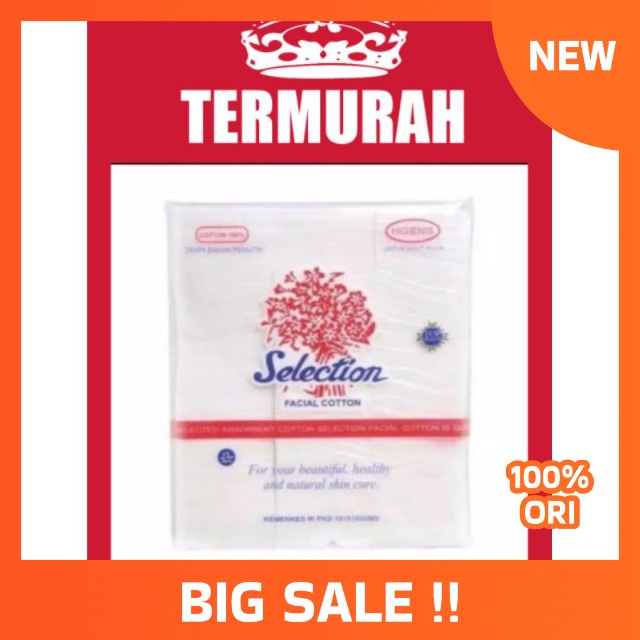 Jual KAPAS SELECTION 35 GR HARGA 1 PACK KAPAS KECANTIKAN ORIGINAL ...
