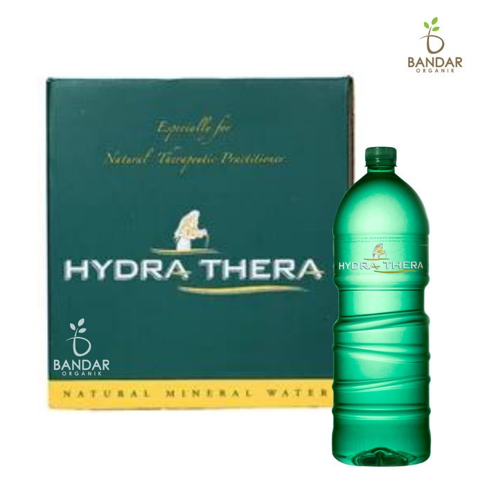 Jual Hydra Thera Natural Mineral Water 1 Dus isi 6 | Shopee Indonesia