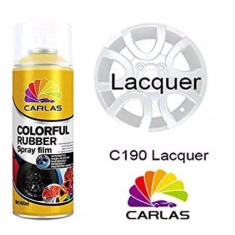 Jual CARLAS RUBBER PAINT C190 CLEAR GLOSS VARNISH PERNIS KILAP CAT ...