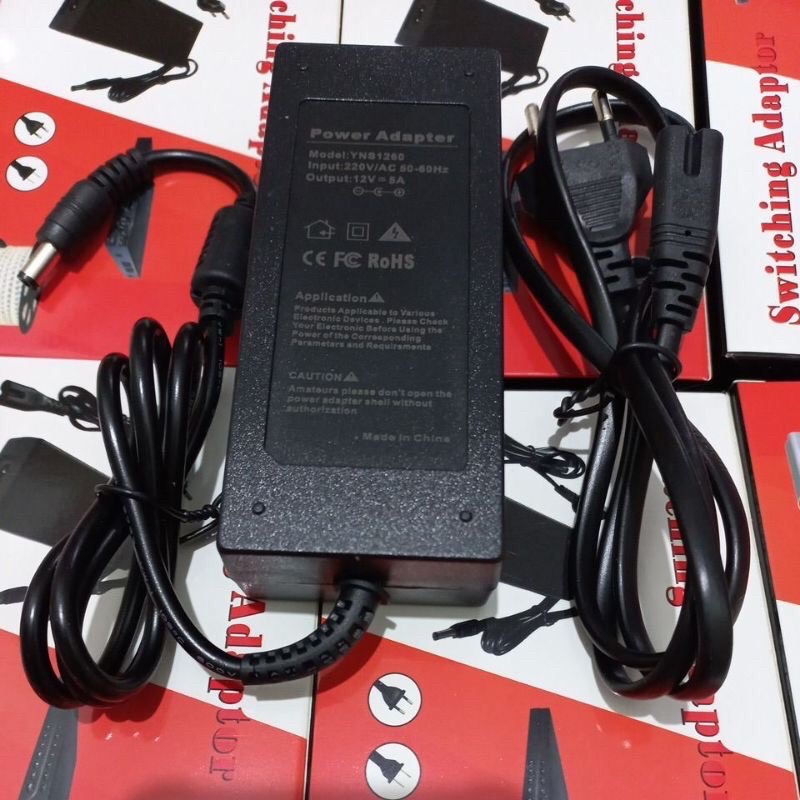 Jual Adaptor 12V 5A Cctv /adaptor Dvr cctv/adaptor lampu Led | Shopee ...