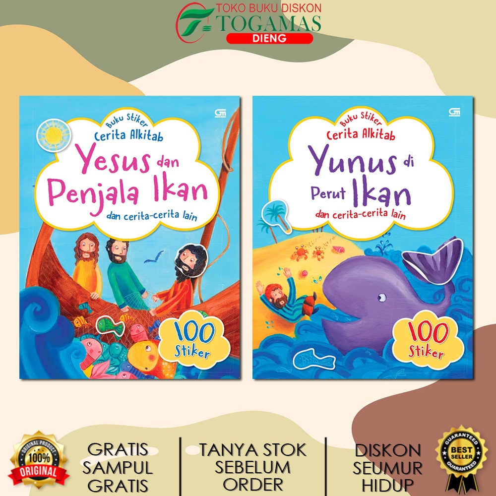 Jual BUKU STICKER CERITA ALKITAB : YESUS DAN PENJALA IKAN YUNUS DI ... Jual BUKU STICKER CERITA ALKITAB : YESUS DAN PENJALA IKAN YUNUS DI ...