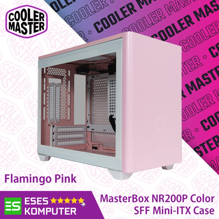 Jual Case Cooler Master MasterBox NR200P Color Flamingo Pink | SFF Mini ...