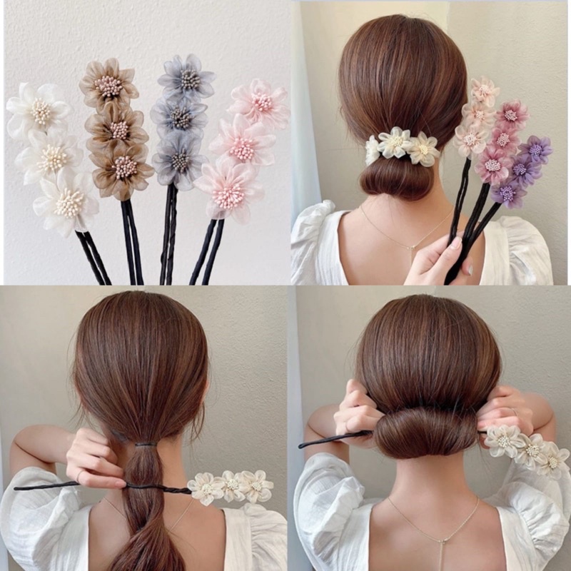 Jual HARDINI /ALAT CEPOL RAMBUT BUNGA KOREA (ECER) | Shopee Indonesia