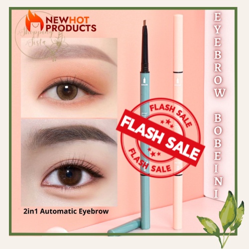 Jual Eyebrow Bobeini 2in1 Eyebrow pensil alis Double Eyebrow Long ...