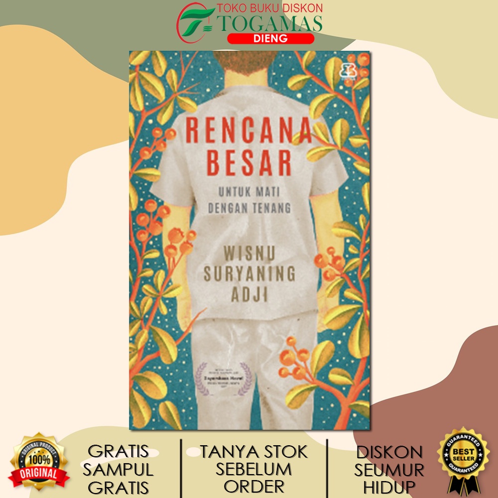 Jual RENCANA BESAR UNTUK MATI DENGAN TENANG KARYA WISNU SURYANING ADJI ...