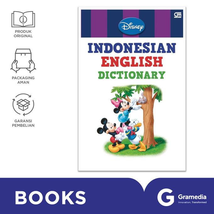 Jual Kamus Disney Indonesian English Dictionary (Hc) | Shopee Indonesia