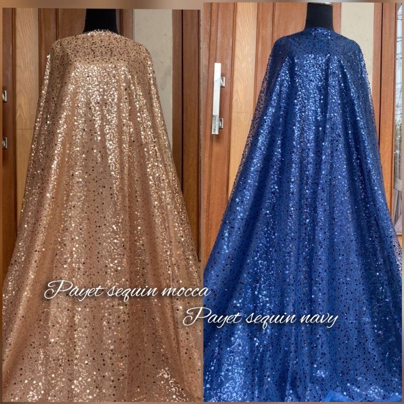 Jual NEW PROMO!!! KAIN BAHAN TILE SEQUIN SERIBU PAYET (1000 PAYET ...