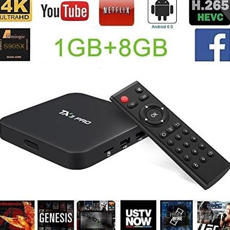 Jual Tv Box Android TX3 Pro Android 6.0 Marshmallow Amlogic S905X 4K ...