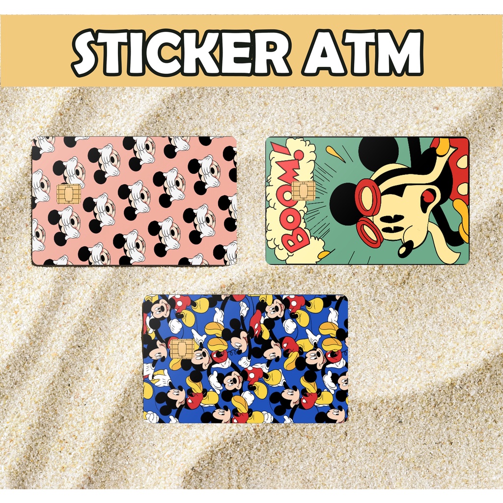 Jual Stiker atm / Sticker atm / Garskin / Garskin atm / cardskin Mckey ...