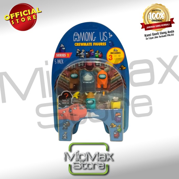 Jual Among Us Figure Crewmate Figures 5 Pack Series 2 PLAU2240 | Shopee ...