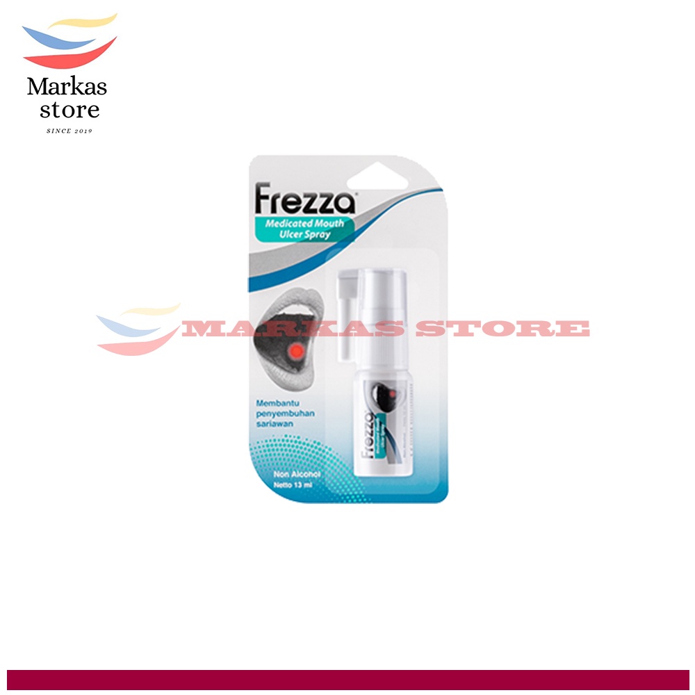 Jual Frezza Medicated Mouth Ulcer Spray Mouthspray Penghilang Sariawan ...