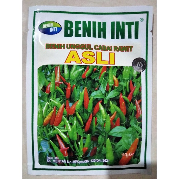 Jual Benih Cabe Rawit ASLI 10 Gram Benih Inti - Bibit Cabe rawit hijau ASLI ijo Akar varietas 22 ...