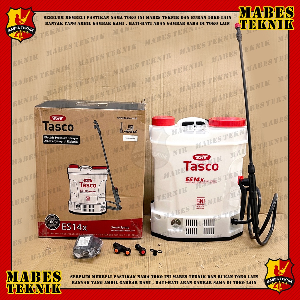Jual ALAT SEMPROT TASCO ES 14X 14 X ELEKTRIK 14 LITER SPRAYER HAMA ...