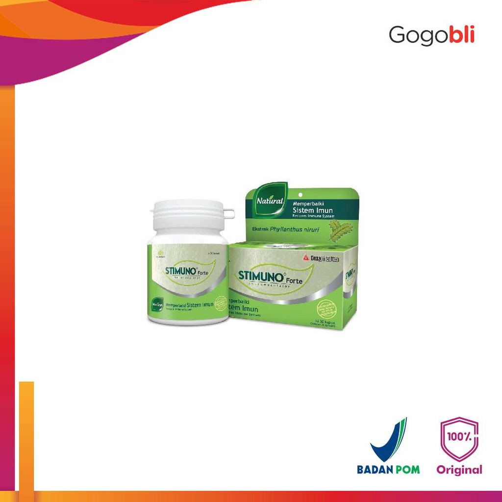 Jual Stimuno Forte 30 Kapsule | Shopee Indonesia