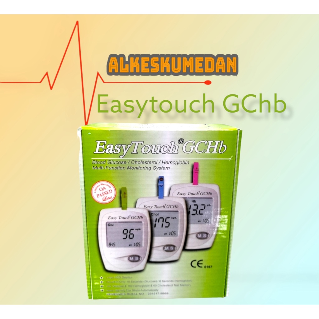 Jual Mesin Easytouch GcHb, Alat Cek Gula Darah, Kolesterol, dan ...