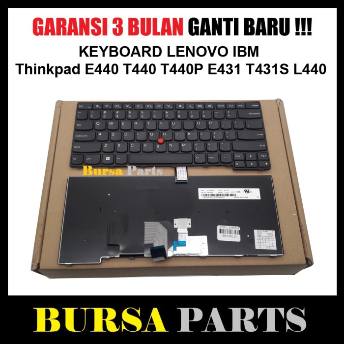 Jual KEYBOARD LENOVO THINKPAD E440 E431 L440 T431S T440 T440P 4BAUT ...