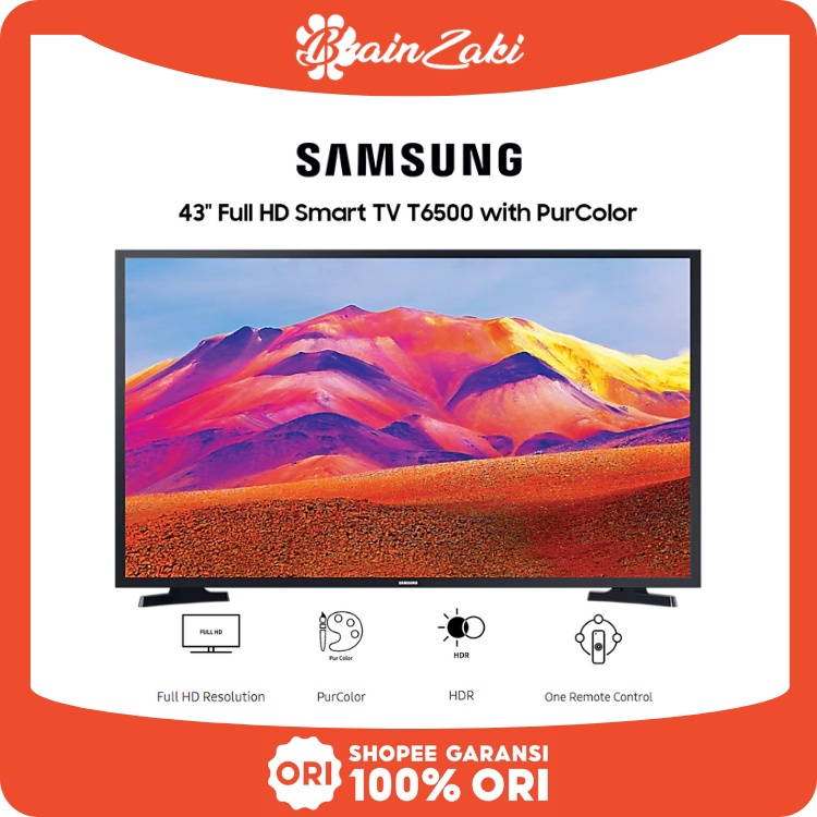 Jual SAMSUNG DIGITAL SMART LED TV 43T6500 43 INCH CRYSTAL FHD - RESMI ...