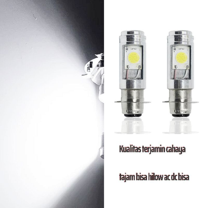 Jual Lampu LED Utama Depan 2Led Motor Bebek dan Matic Soket H6 Led 2 Sisi PnP - Putih | Shopee ...