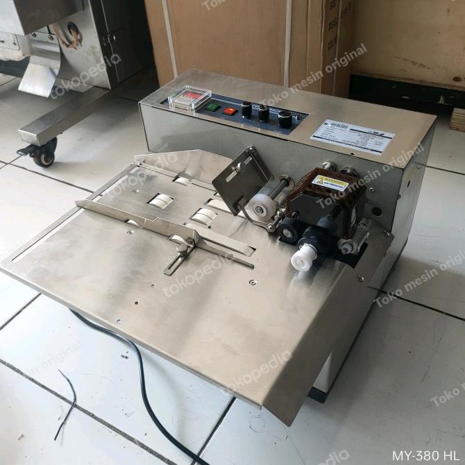 Jual Mesin Coding My-380 F/W Otomatis Mesin Cetak Expired Date Hualian ...