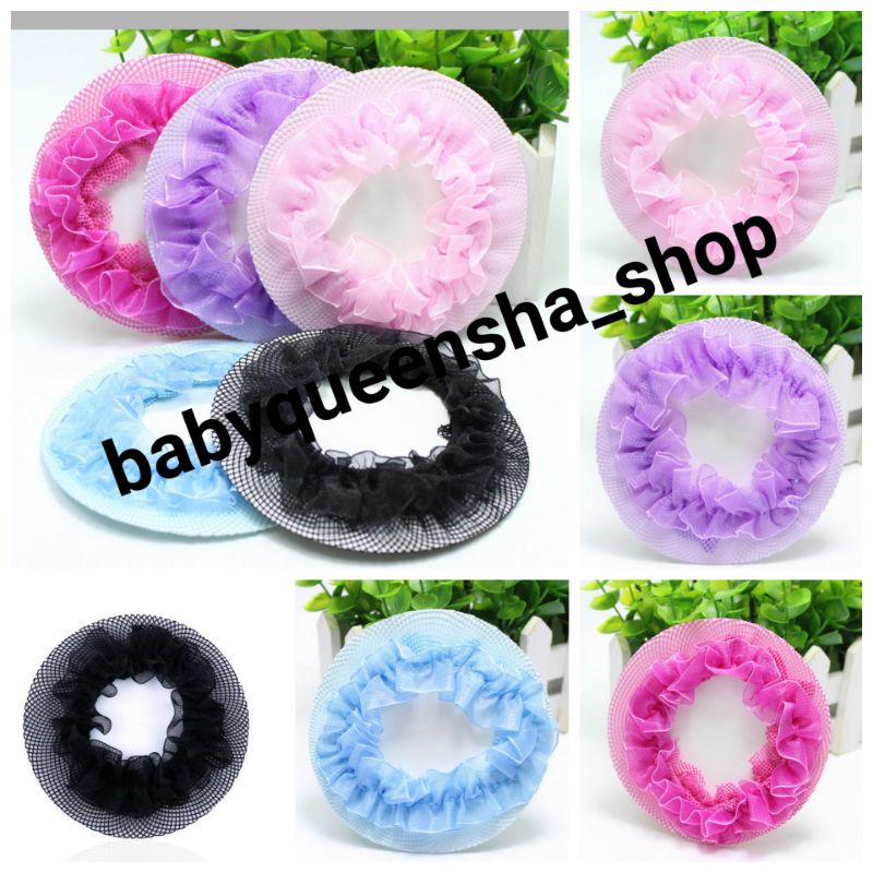 Jual hairnet/hairnet hitam/hairnet ballet/cepol rambut/cepol ballet ...