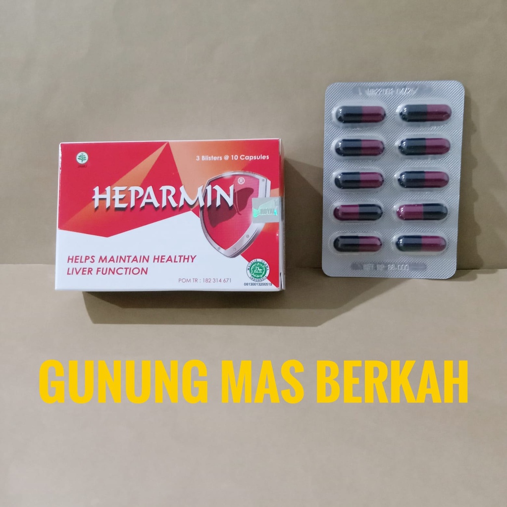 Jual HEPARMIN Heparmin heparmin kapsul - Membantu memelihara fungsi ...