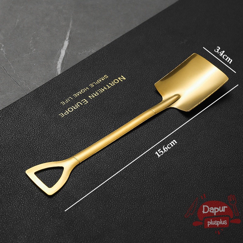 Jual Sendok Dessert Cake Buah Puding Model Sekop| Sendok Kue Aesthetic ...