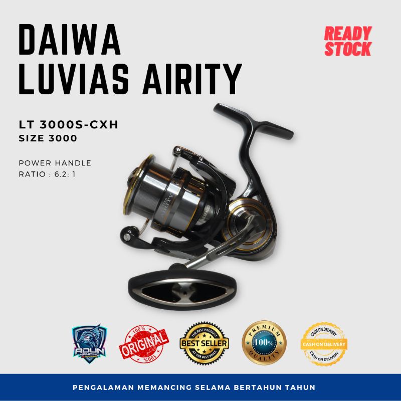 Jual Daiwa Luvias Airity LT 3000 S - CXH | Shopee Indonesia