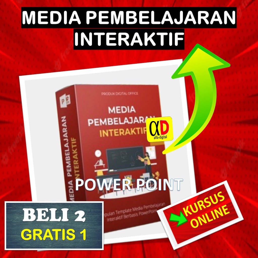 Jual ECOURSE PEMBUATAN PEMBELAJARAN INTERAKTIF DENGAN POWER POINT MUDAH ...