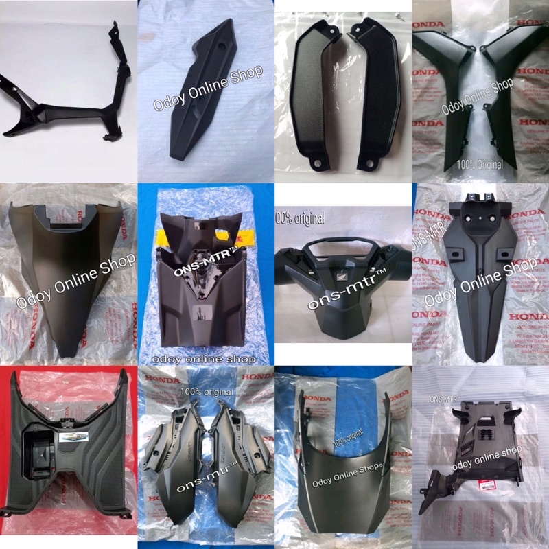 Jual Paket cover dek Body kasar dashboard Vario 125 150 led new 2019 ...