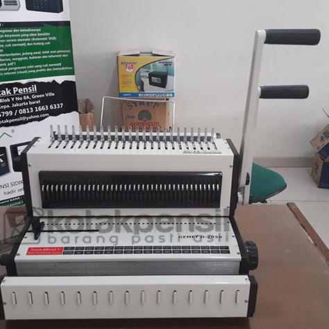 Jual Mesin Jilid / Binding Spiral Kawat Dan Plastik GEMET D 2050 ...