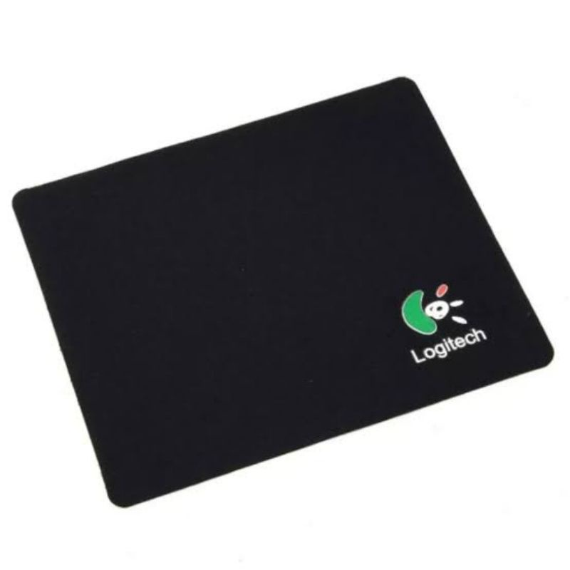 Jual MousePad Kain Logitech 22x18cm Universal Tatakan Mouse Logo ...