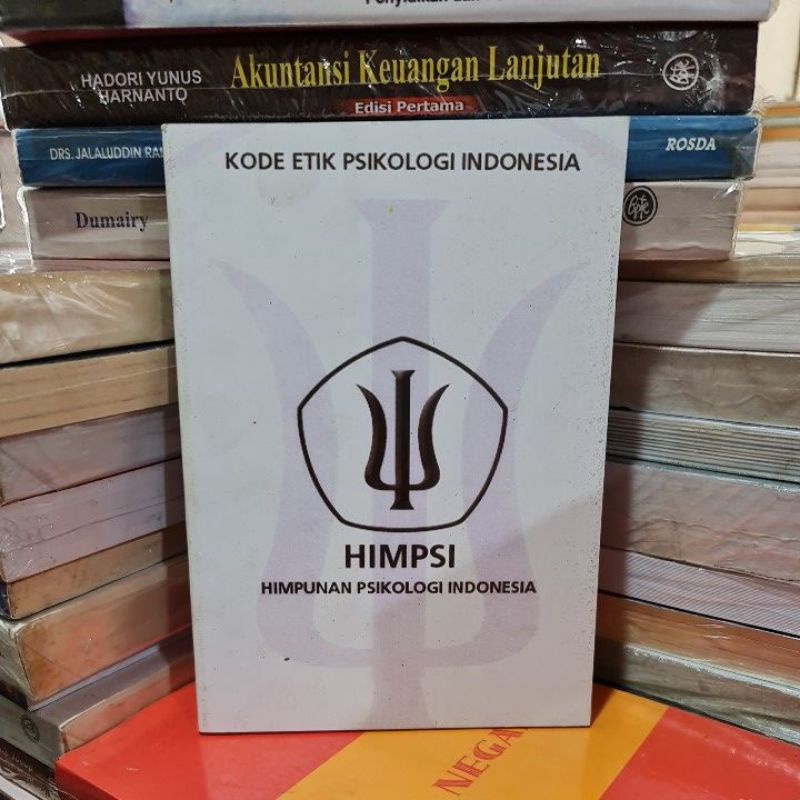 Jual Kode etik psikologi Indonesia HIMPSI Himpunan psikologi Indonesia ...